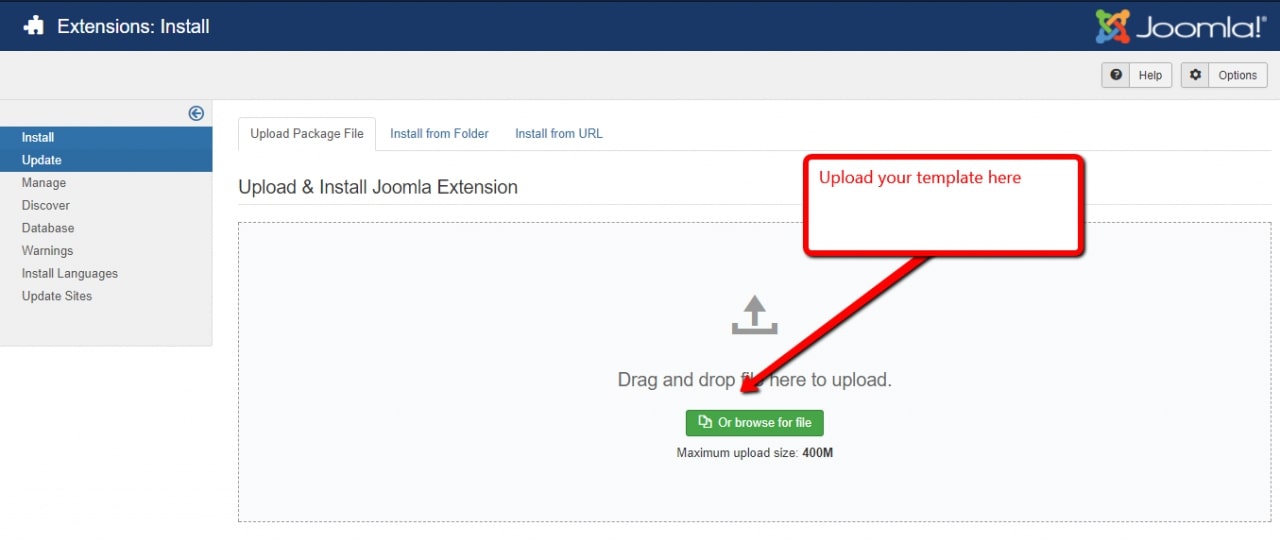 How To Install Joomla Template And Quickstart