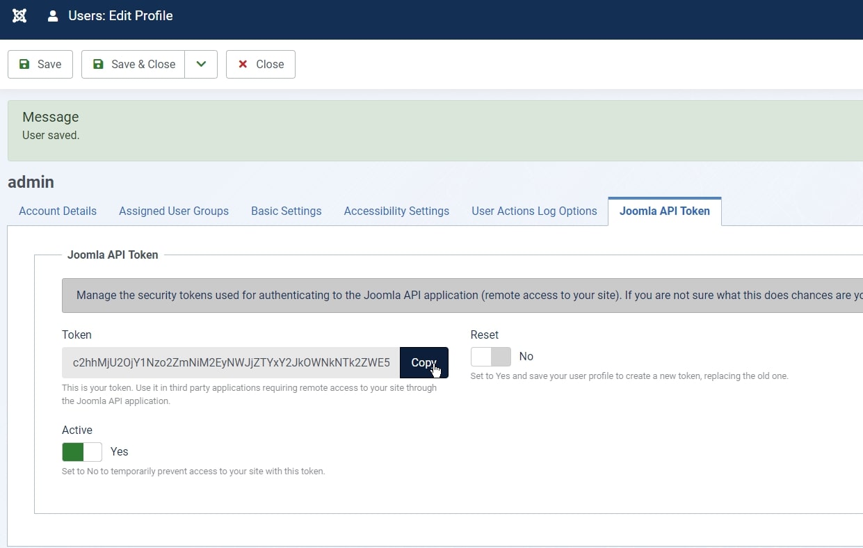 Token Based Authentication How To Use It In Joomla 4 6410